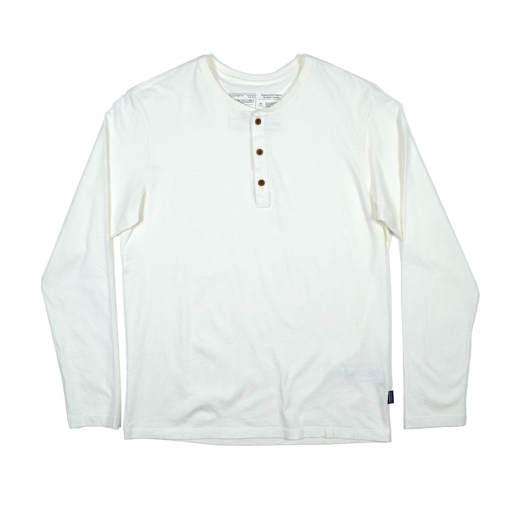 PATAGONIA DAILY HENLEY - BIRCH WHITE – Reserve Supply Company