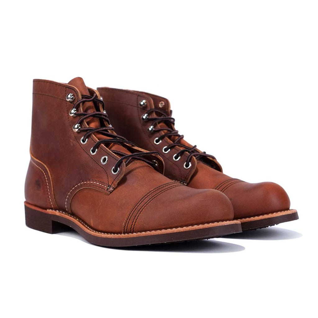 RED WING HERITAGE IRON RANGER STYLE 8085 - COPPER ROUGH & TOUGH ...