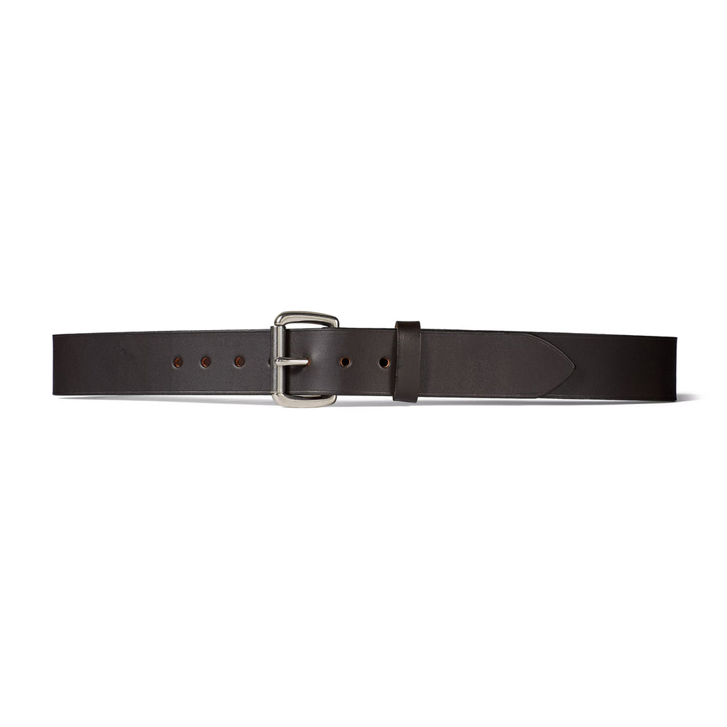 FILSON 1-1/2" BRIDLE LEATHER BELT, BROWN / STAINLESS STEEL – Reserve ...