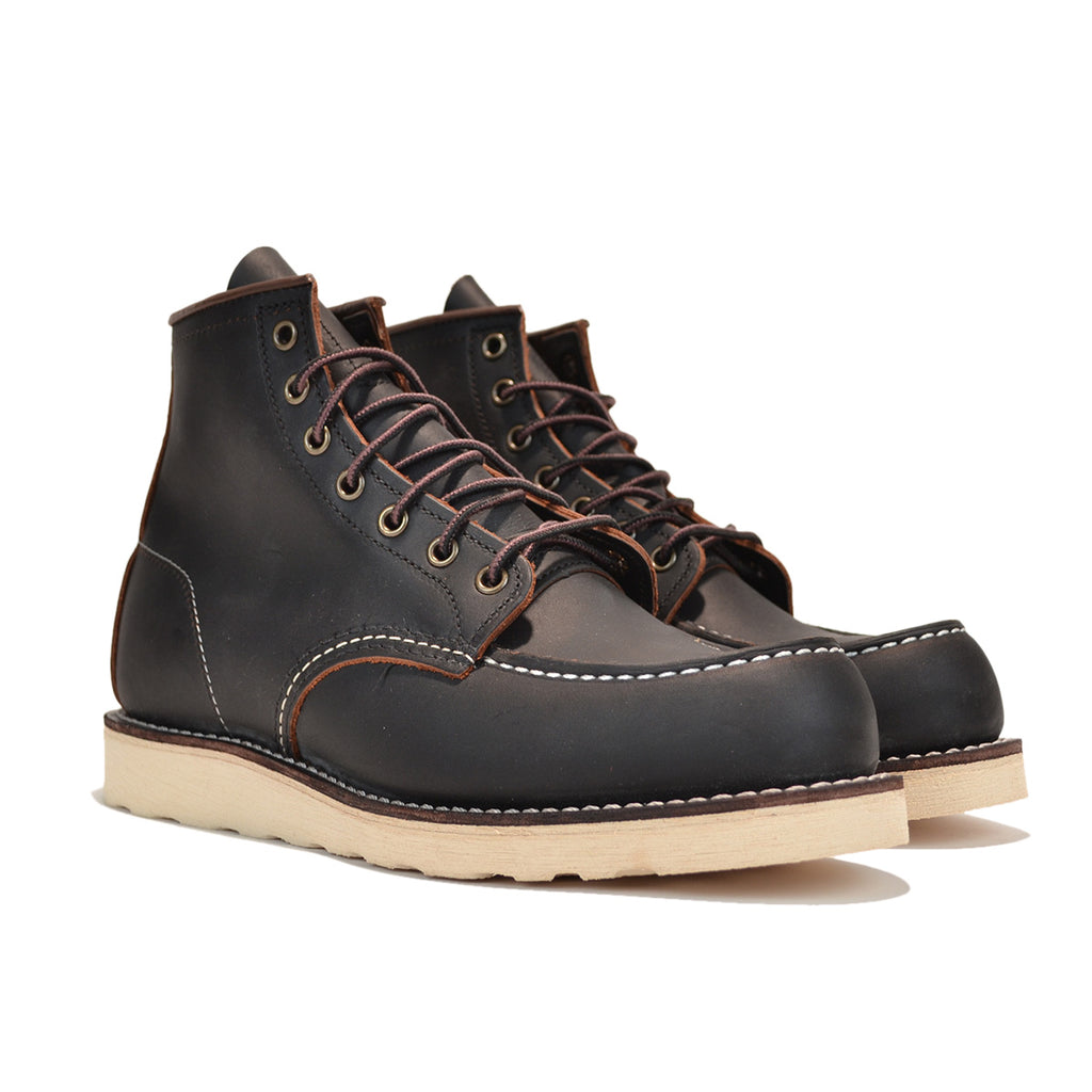 RED WING HERITAGE 6-IN MOC TOE STYLE 8849 - BLACK PRAIRIE – Reserve ...